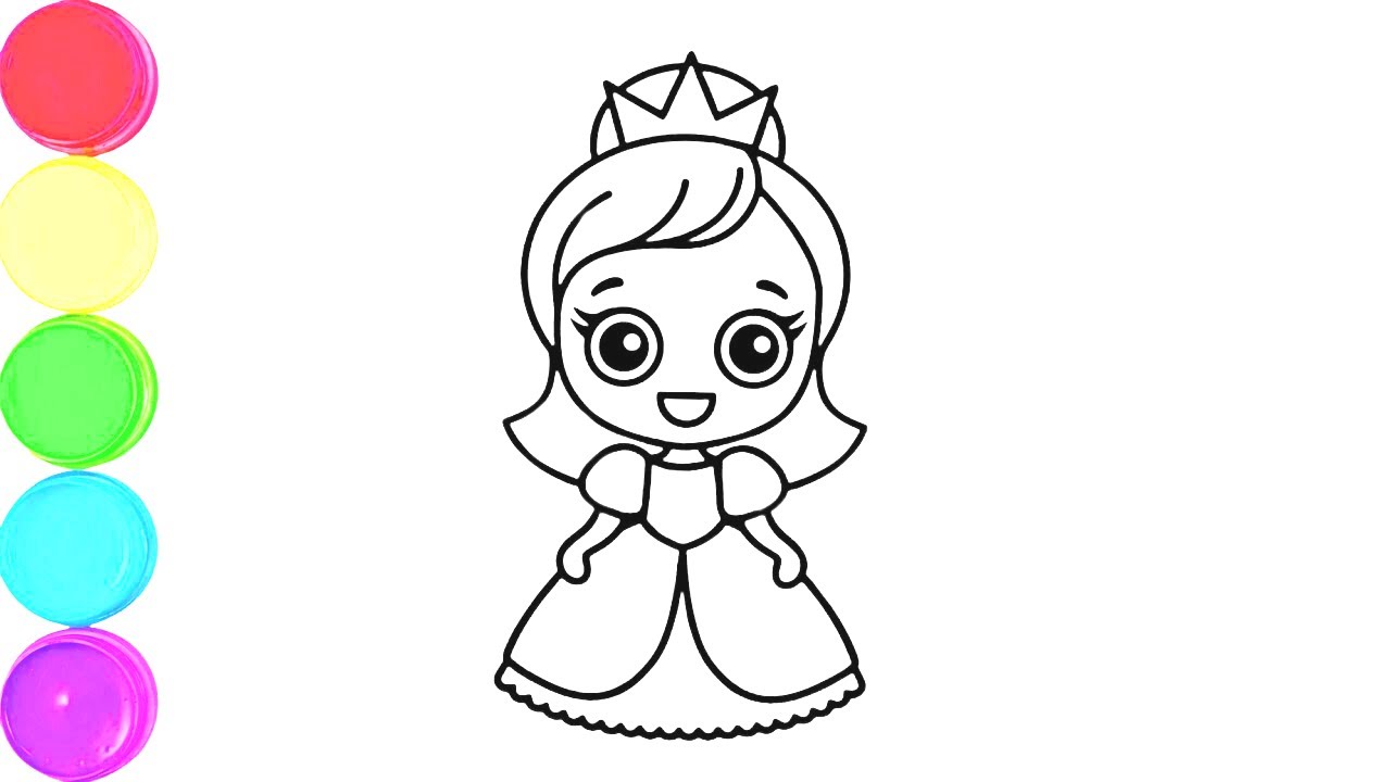HOW TO DRAW A PRINCESS || HOW TO DRAW A GIRL EASY STEP BY STEP - YouTube