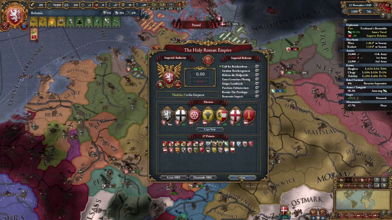 Eu4 Bohemia Ep.19 Religious enforcement! - YouTube