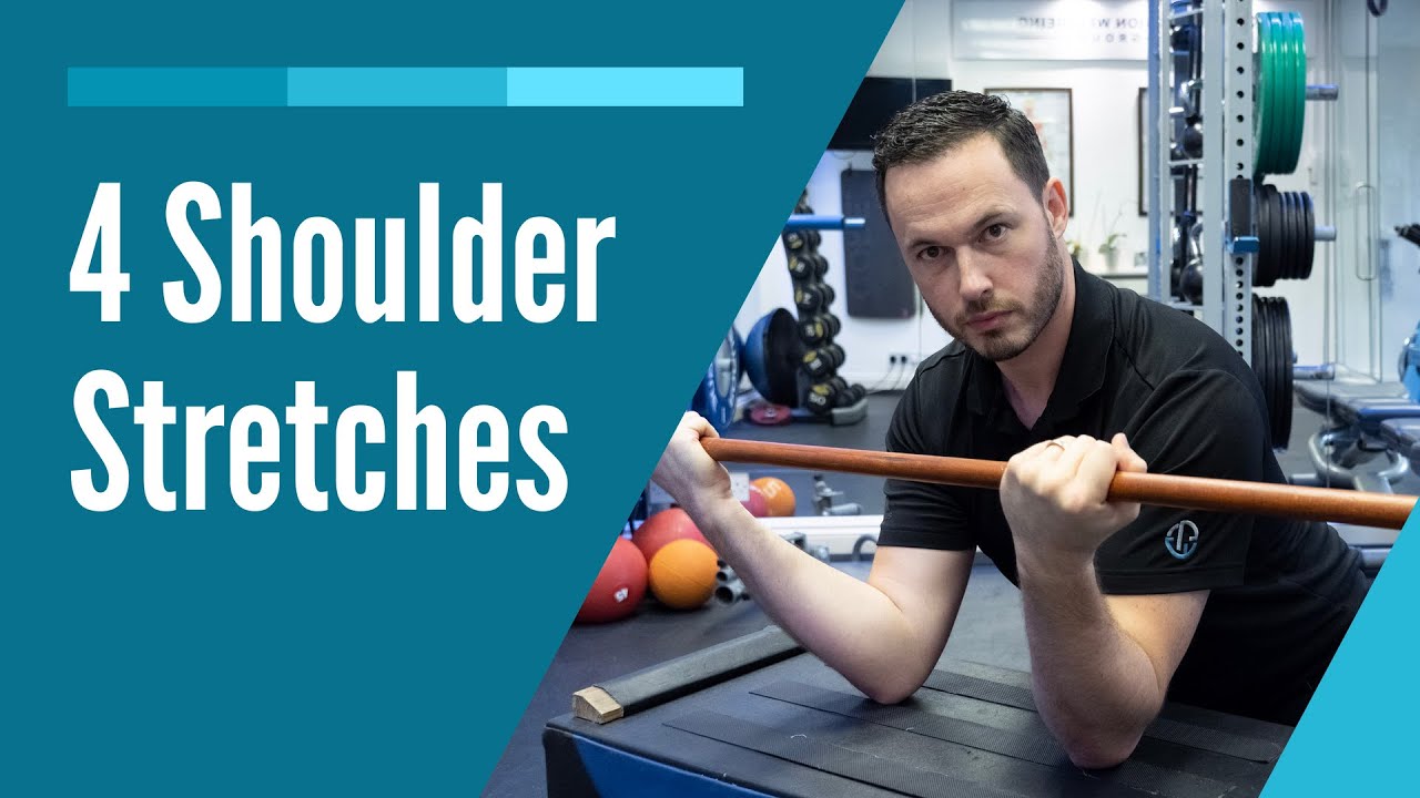 4 Shoulder Stretches that you've never seen or tried before - YouTube