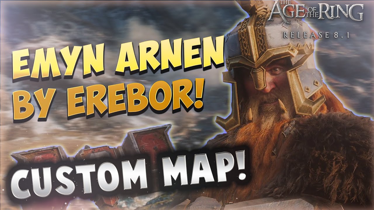 Age of the Ring mod 8.1 | Defense of Emyn Arnen by Erebor | Custom map! v1.7 - YouTube