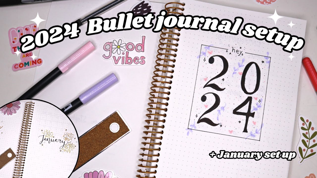 2024 Bullet Journal setup & January setup - YouTube