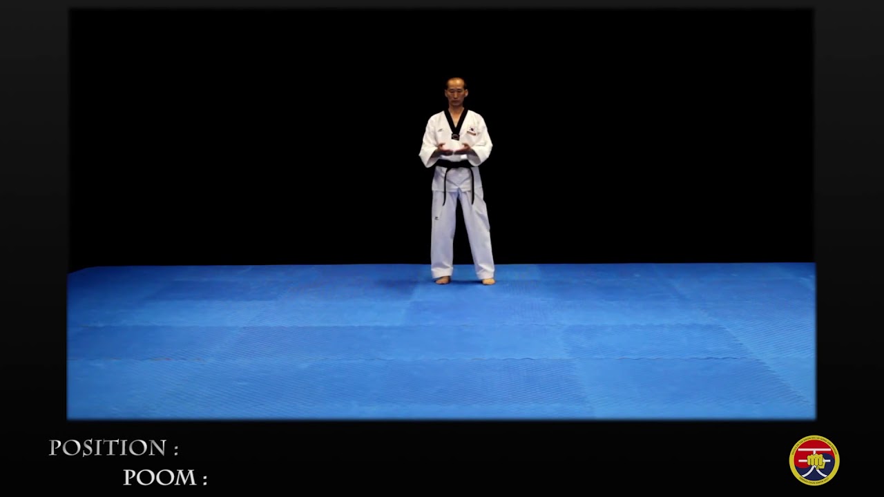 Poomsae 7 Taeguk Chil chang pumse 7 - YouTube