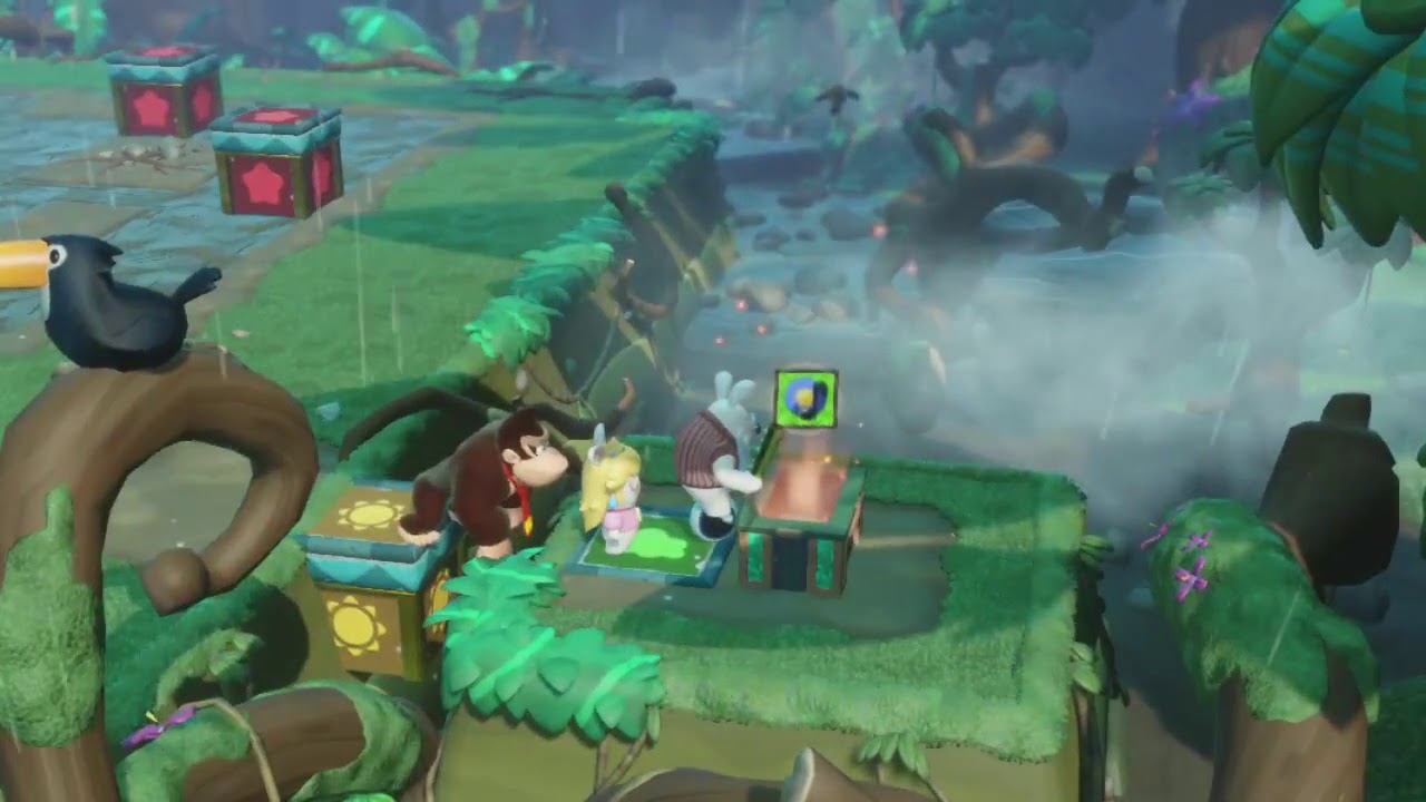 Mario Rabbids DK DLC - Stuck - YouTube