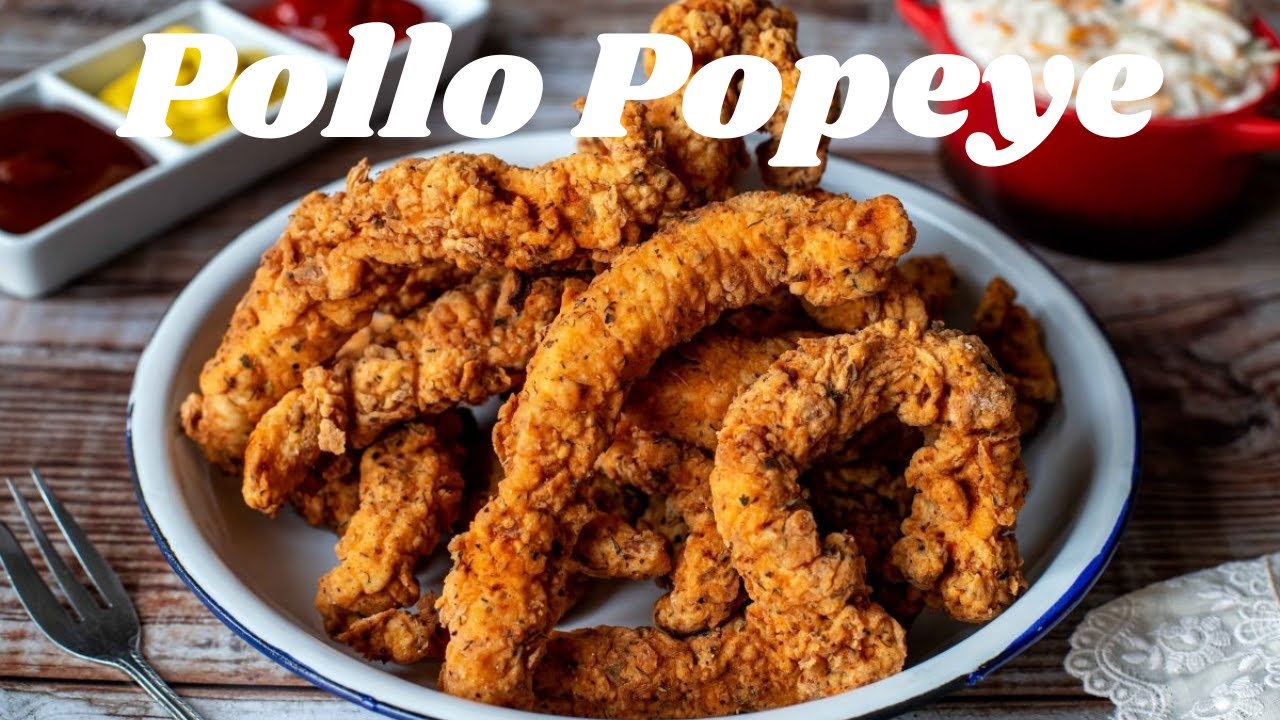 🍗😋 ¡Receta SECRETA del Pollo Popeye! ¡Sabor INCREÍBLE! 💥🔥 - YouTube
