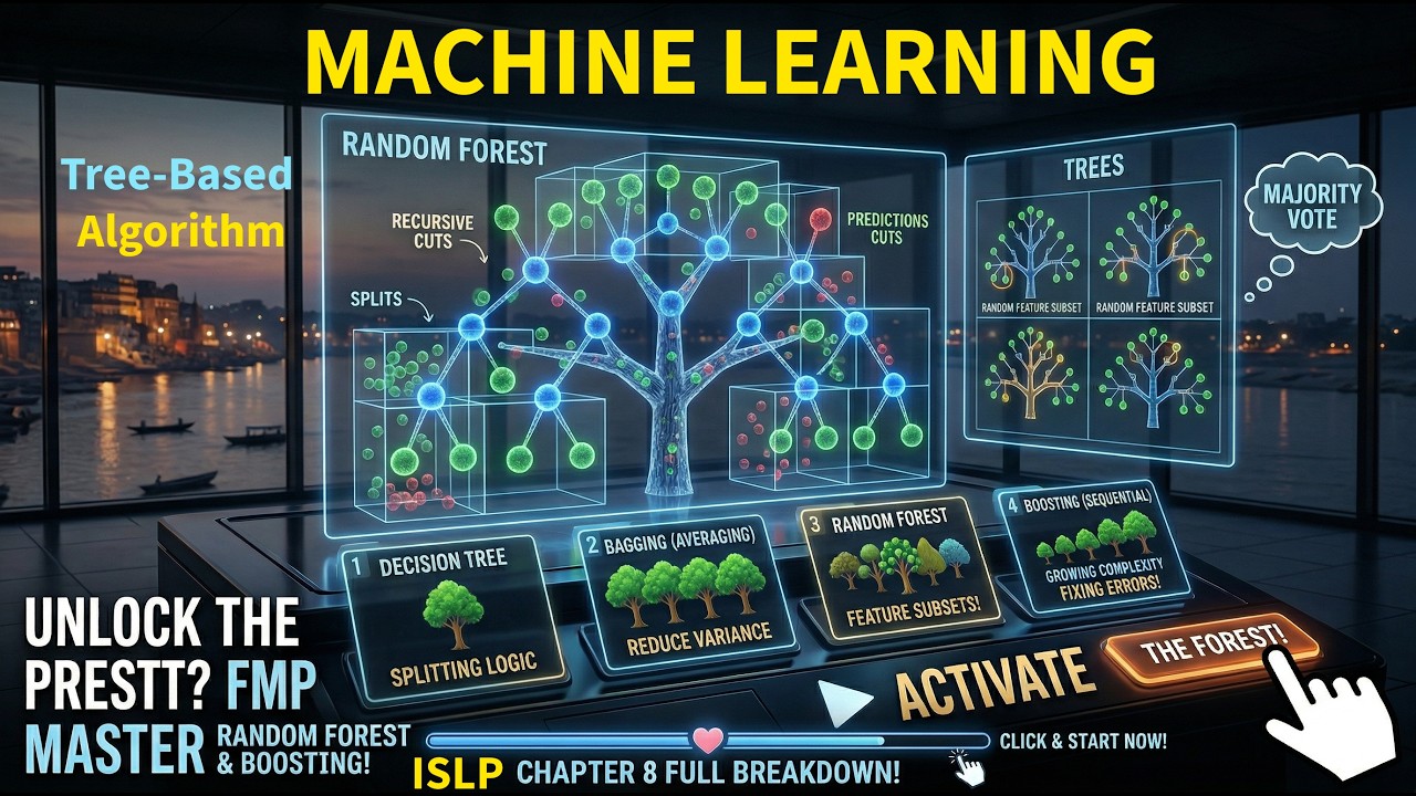Tree - Based ML Algorithm | Machine Learning Algorithm ISLP Chapter-8 ...