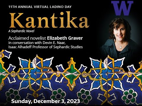 Ladino Day 2023: ‘Kantika’, a Sephardic Novel by Author Elizabeth ...