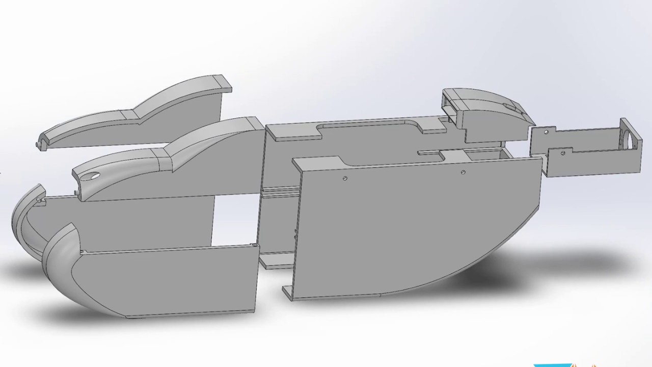 3D Printed FPV Plane Time Lapse Build - YouTube