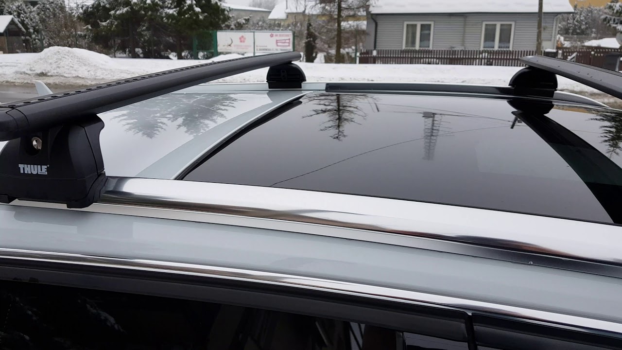 New Thule WingBar Evo Black 2019 !! - YouTube