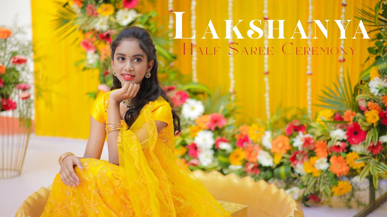 Lakshanya! ~ Half Saree Ceremony Teaser 2024 | 4K | OTG PHOTOGRAPHY ...