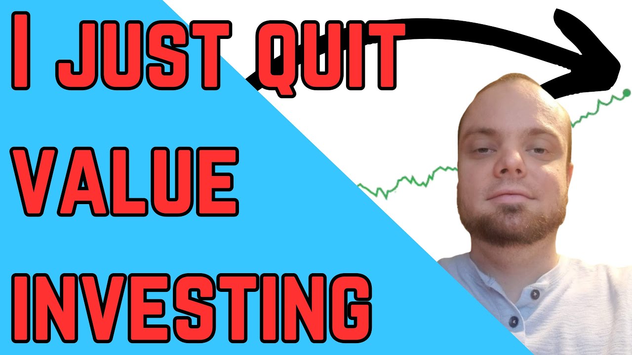 I Just Quit Value Investing ($97K On The Line) - YouTube