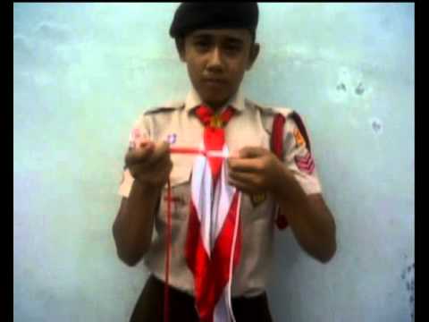 Cara Membuat Simpul Anyam Berganda - Pengembara Pramuka