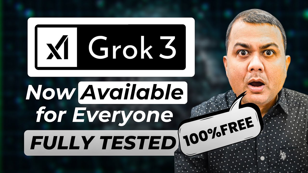 Grok 3 is now available for everyone - Fully Tested - (100% FREE ...