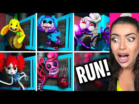 DESTROYING NEW Poppy Playtime Characters IN SHREDDER!? (GOLD GRABPACK REVEAL!)