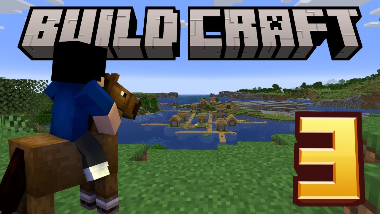 ENCONTRAMOS UMA VILA! - Build Craft #3 - YouTube