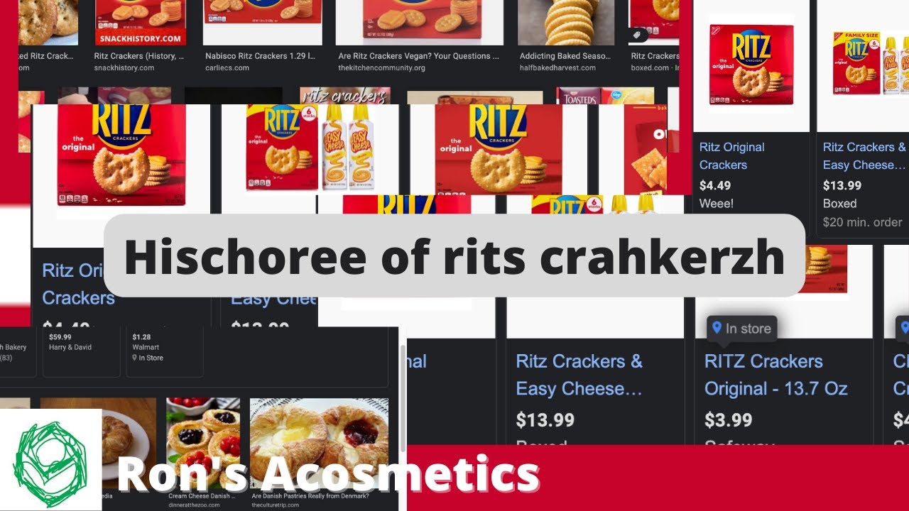 History Of Ritz Crackers - YouTube