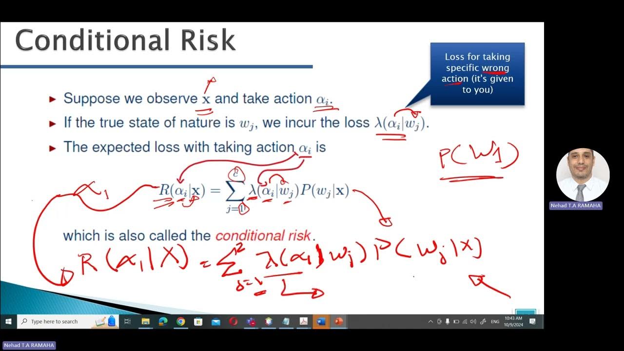 week4-Pattern Recognition(Bayesian Decision Theory)- part2 - YouTube