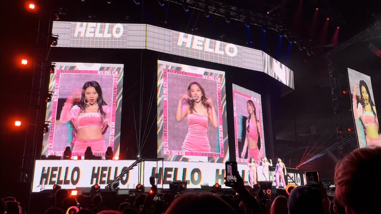 220227 TWICE - "HELLO" Live @ UBS Arena, New York [Night 2] Full Song ...