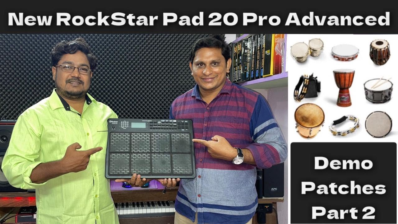 New RockStar Pad 20 Pro Advanced Demo Patches Part 2.[Ramaraju ...