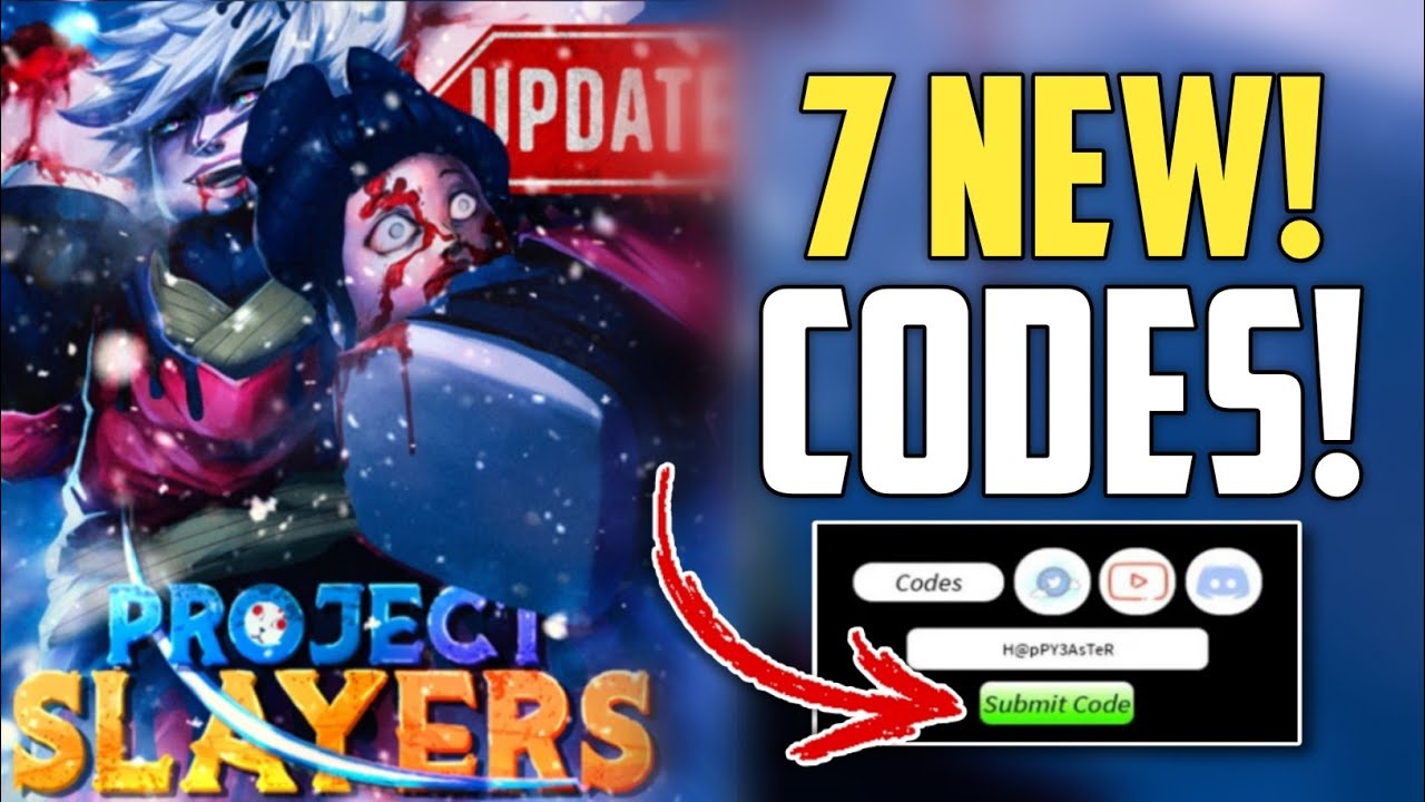 *NEW⚡CODES!* PROJECT SLAYER CODES - CODES FOR PROJECT SLAYER - ROBLOX ...