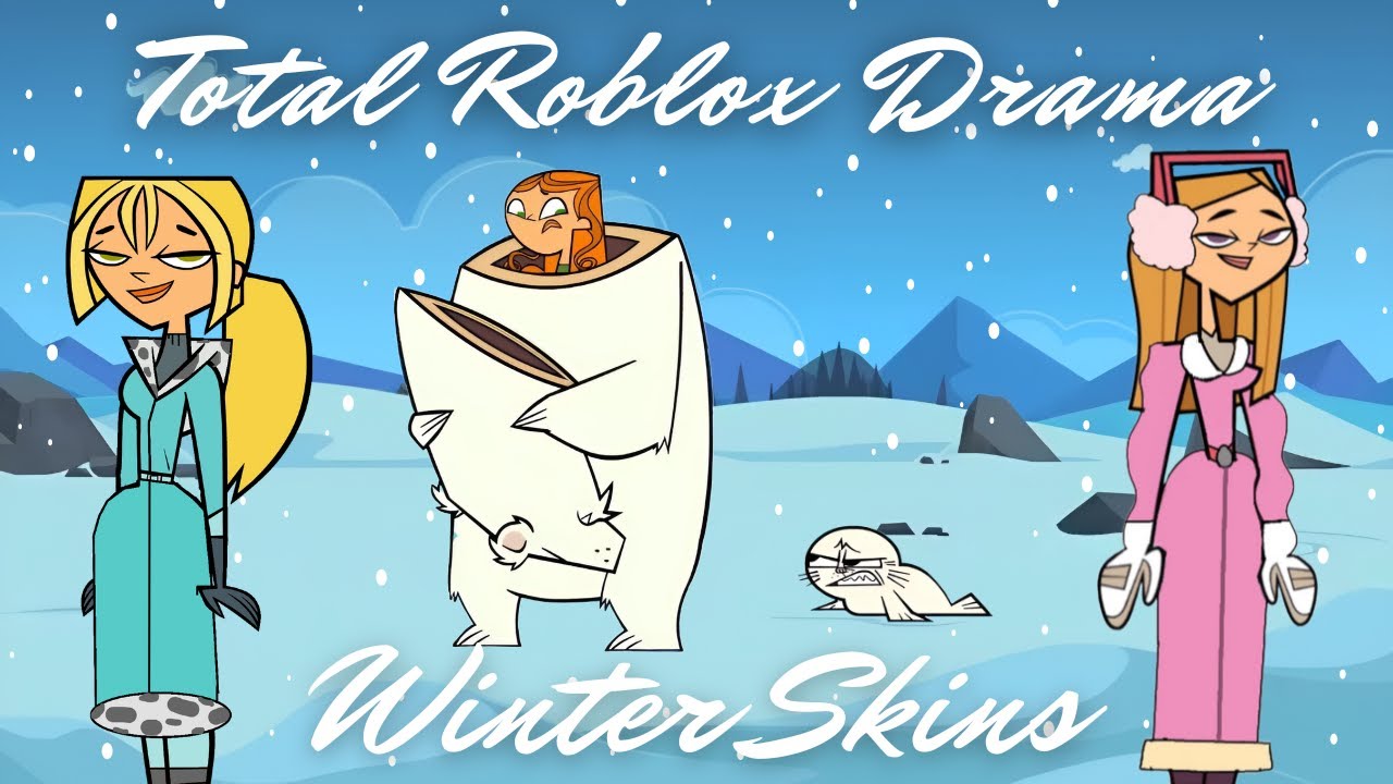 Total Roblox Drama Winter skins - YouTube