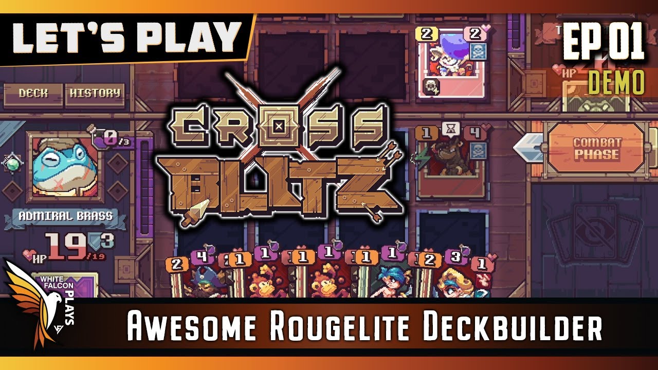 Cross Blitz | EP01 Lets Play - GamePlay | Deckbuilding / Roguelite - Ok ...
