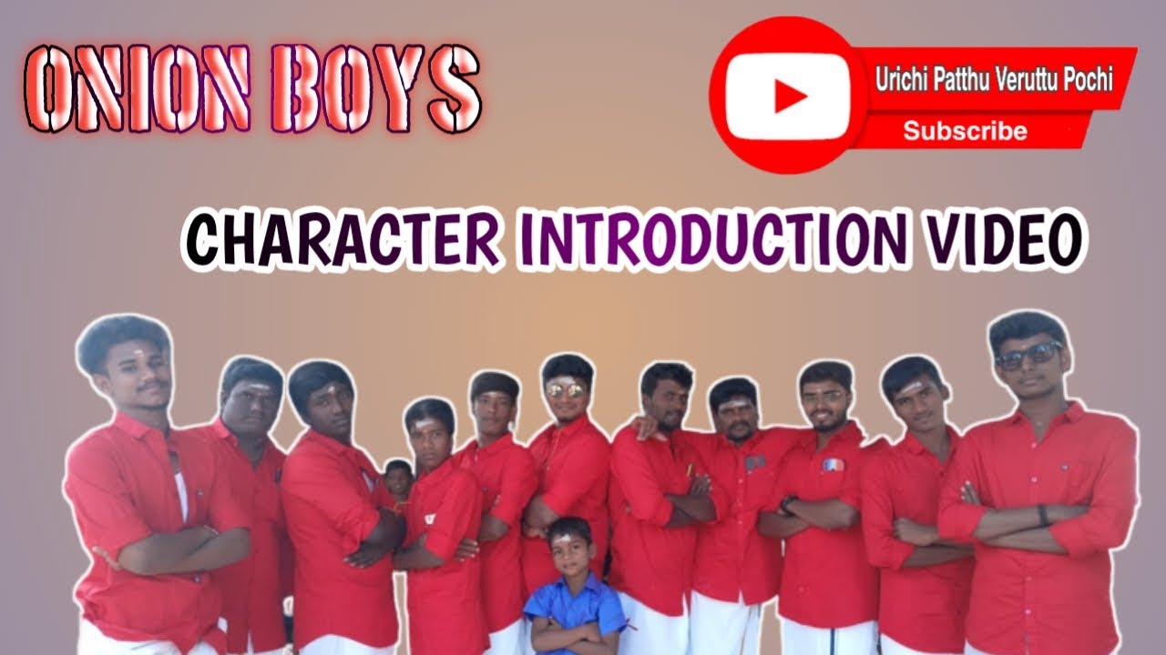 Onion Boys Character Introduction Video - YouTube