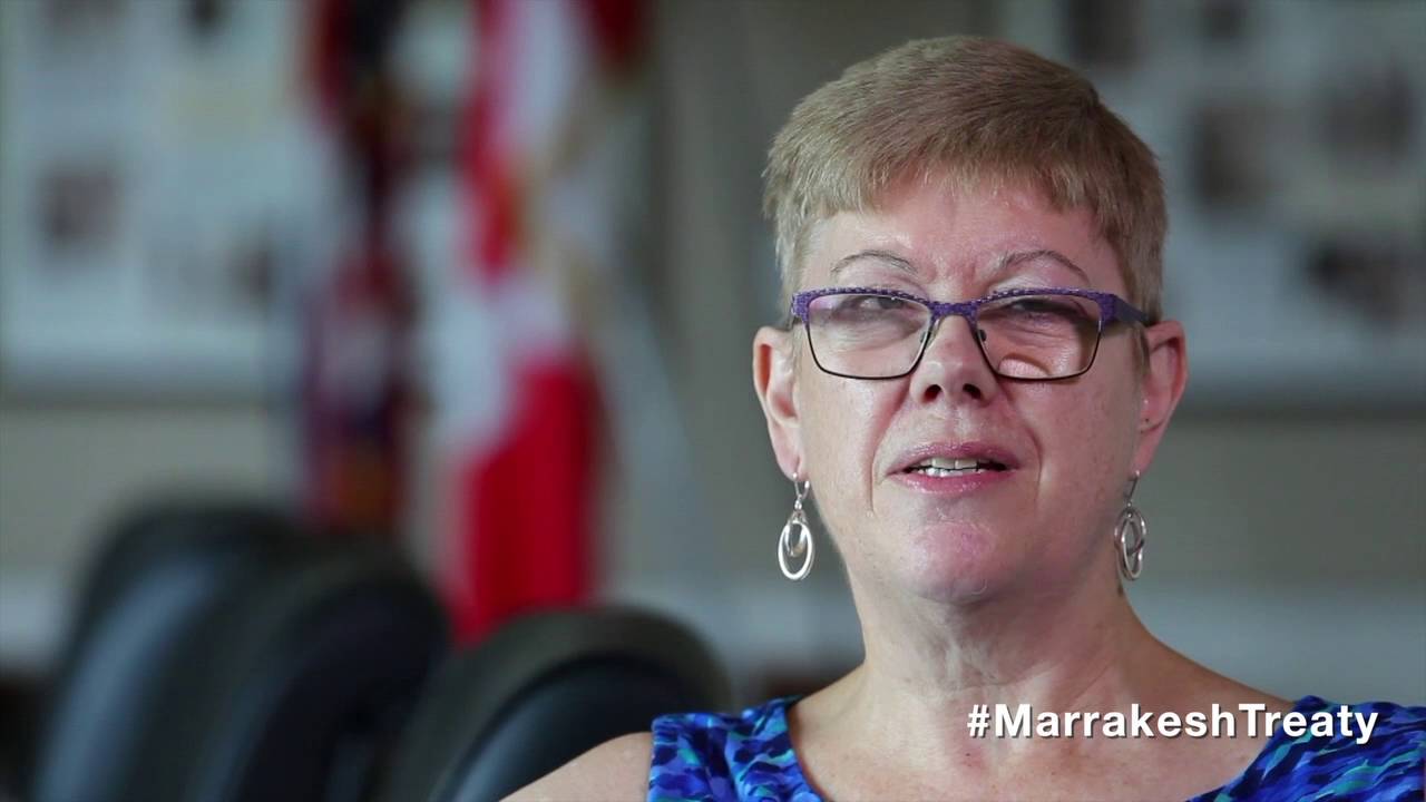 Penny Hartin, CEO, World Blind Union, on Marrakesh Treaty - YouTube