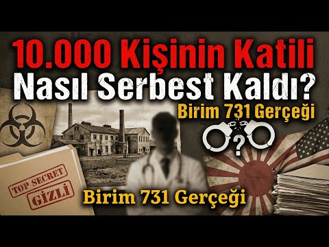 10 000 Kişinin Katili Nasıl Serbest Kaldı  Birim 731 Gerçeği