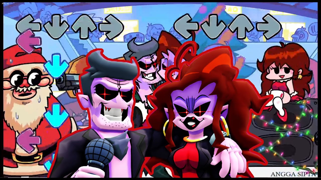 Friday Night Funkin Vs mom dad fnf - YouTube