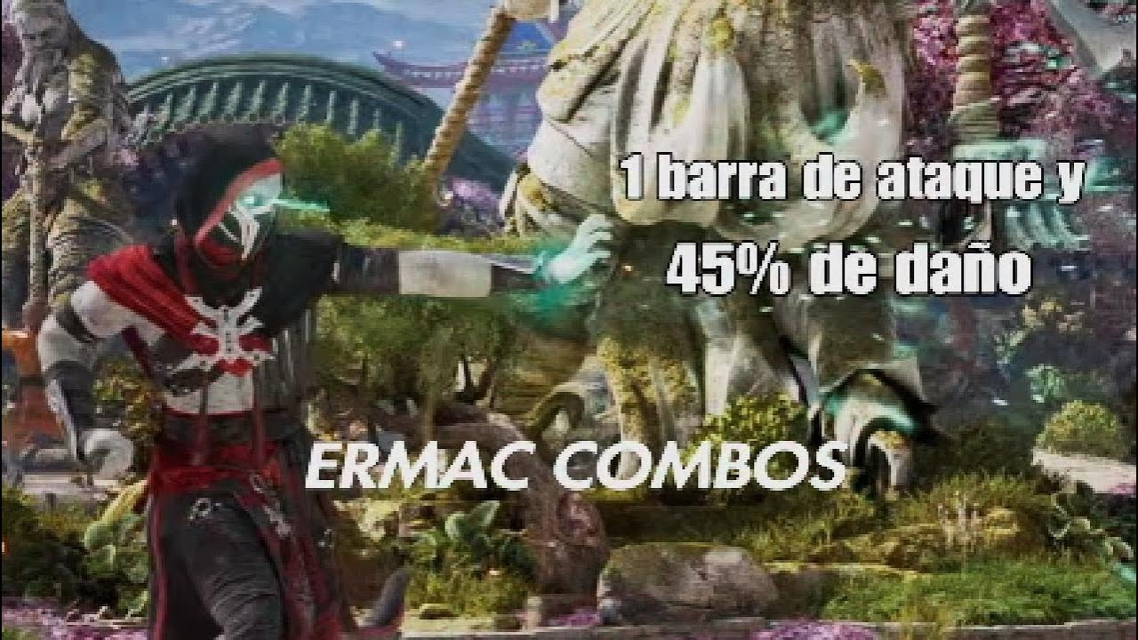 Combos de ERMAC con Scorpion MK1 - YouTube