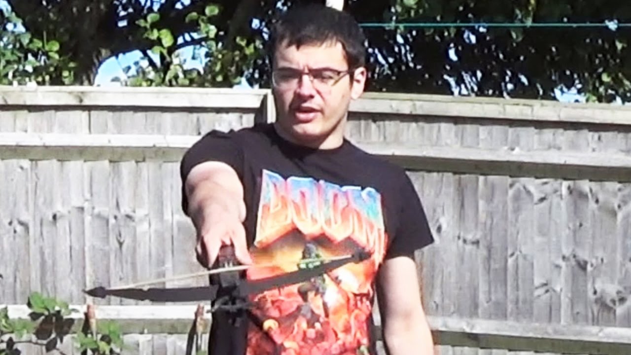 Crossbows Video Games VS Real Life - YouTube