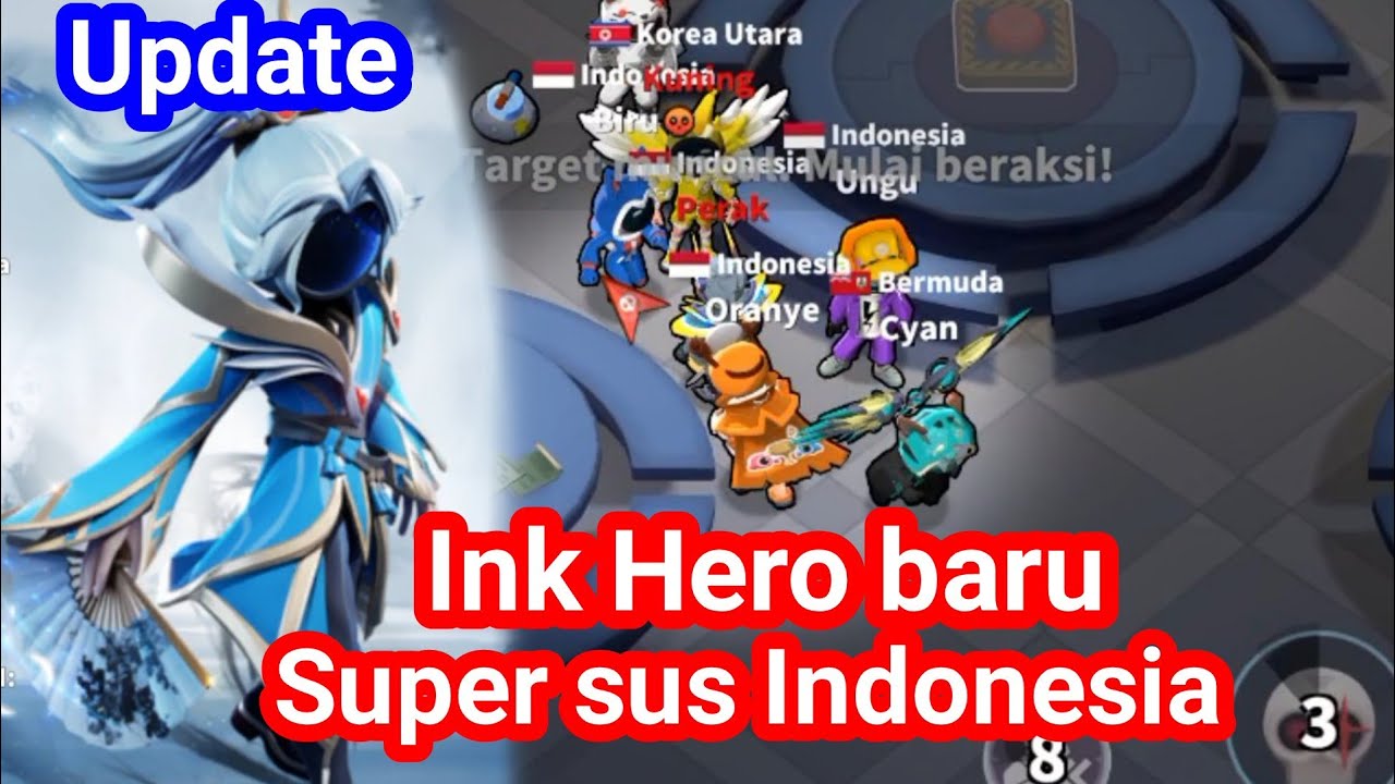 UPDATE!!!! RIILIS INK HERO BARU SUPER SUS INDONESIA - GAMEPLAY INK HERO ...