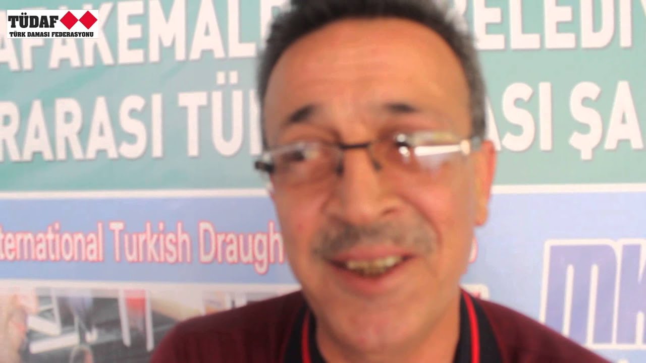 16. Uluslararası Türk Daması Şampiyonası söyleşi. Ali TAYFUR - YouTube