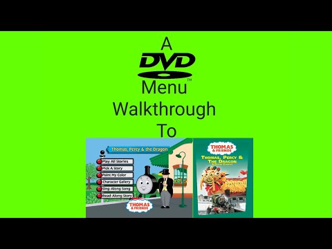 Thomas & Friends Thomas, Percy & The Dragon DVD Menu Walkthrough