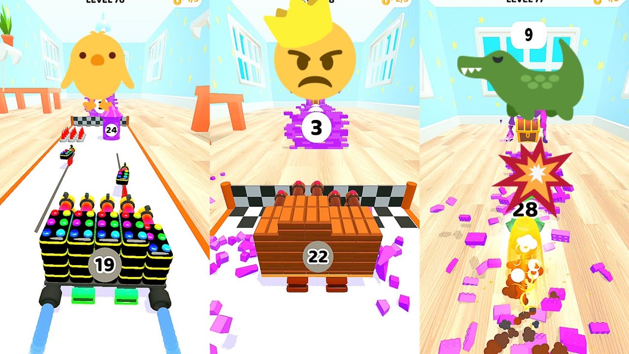 ☑️Toy Rumble 3D - 71 ️84 Level Mobile Game Android IOS Gameplay ...