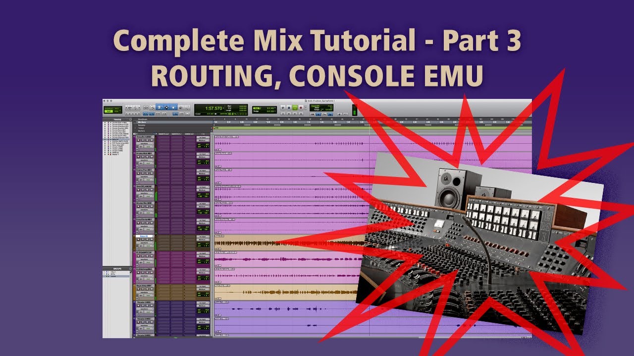 Complete Mix Tutorial - Part 3 (Ruff Mix, Routing, Console, etc) - YouTube