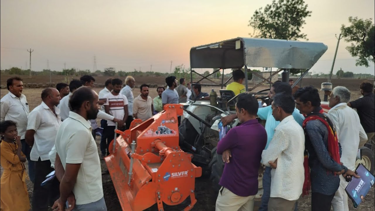 Silver Rotavator @silverpumpsandmotors - YouTube