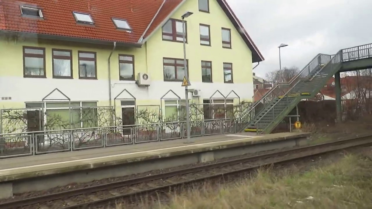 Zugmitfahrt (Train Journey) erixx RE10 Hildesheim Ost-Hildesheim Hbf ...