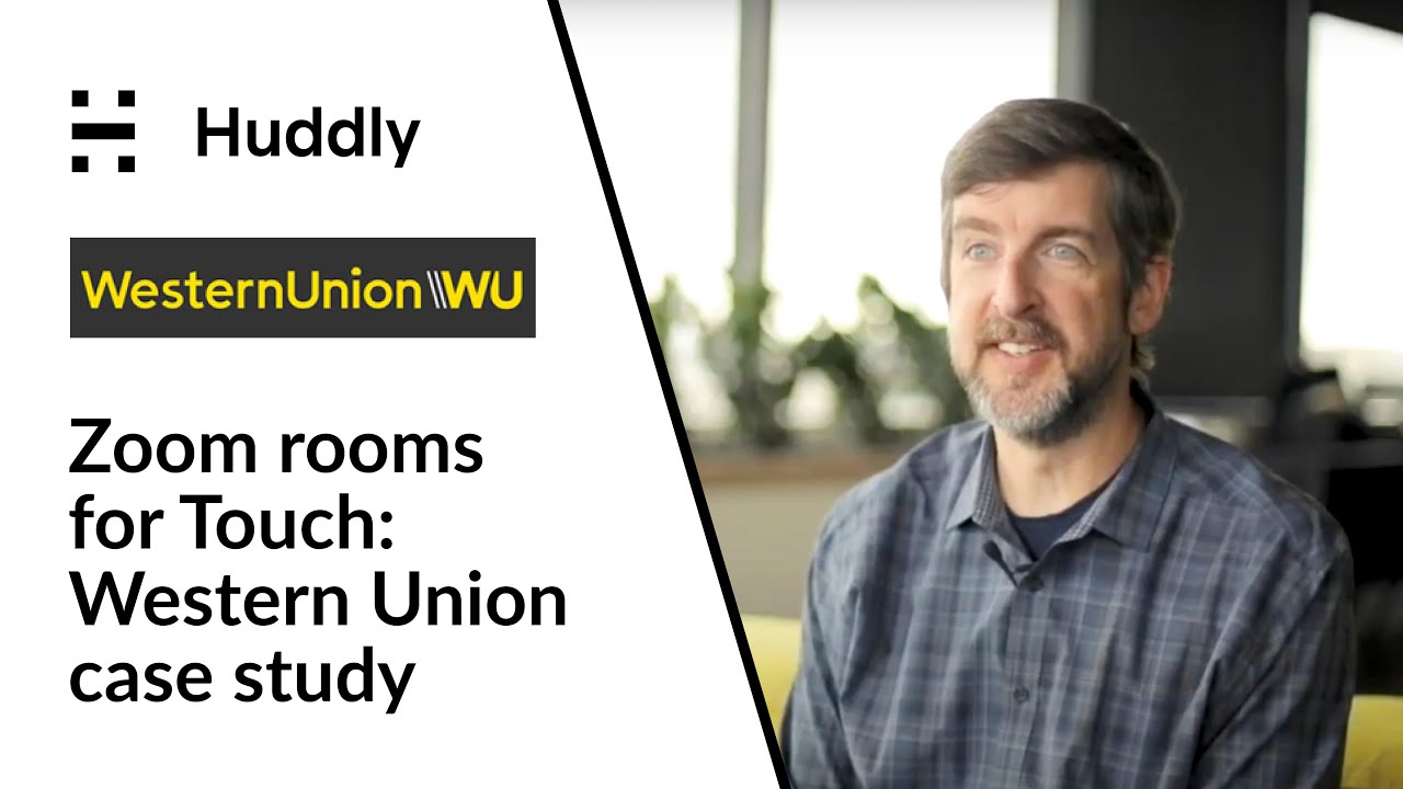 Huddly x Avocor x AVI SPL Zoom rooms for Touch Western Union case study - YouTube