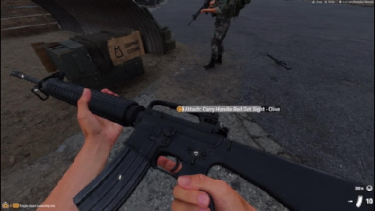Arma- Adding Attachments - YouTube