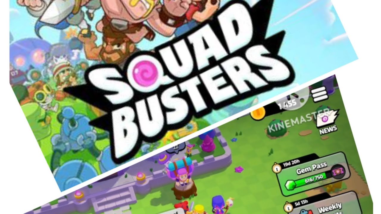 Squad Busters (Supercell) / My I'd / Lobby / Season pass / game Overview ;) - YouTube
