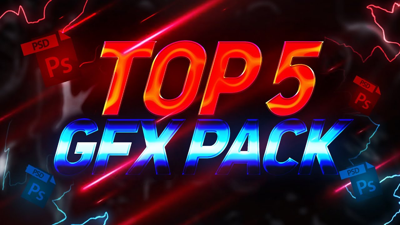 TOP 5 GFX PACK!!! - YouTube