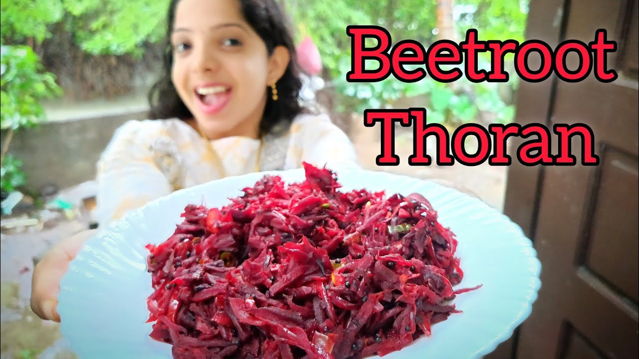 How to make beetroot thoran? #food #youtube #beetroot - YouTube