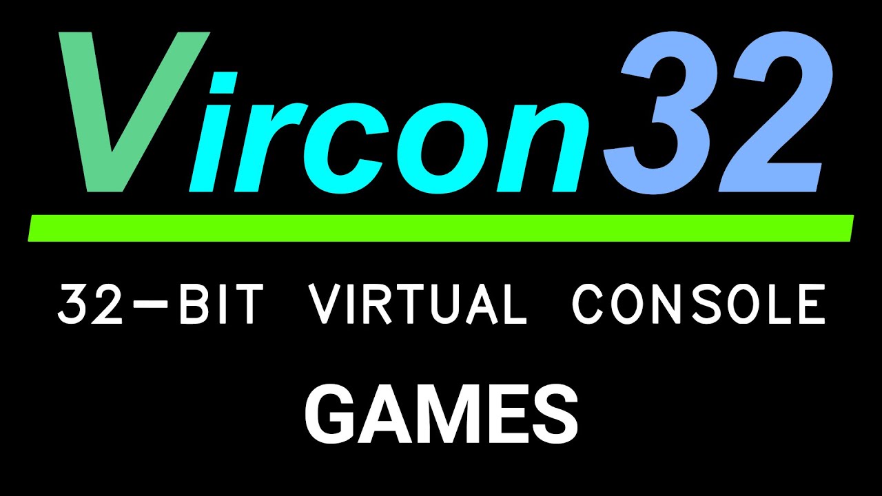 Vircon32 Games / Roms + Download in description - YouTube