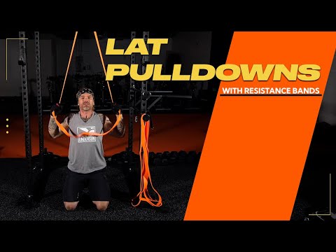 Lat Pulldown With Resistance Band: How To Properly Perform?
