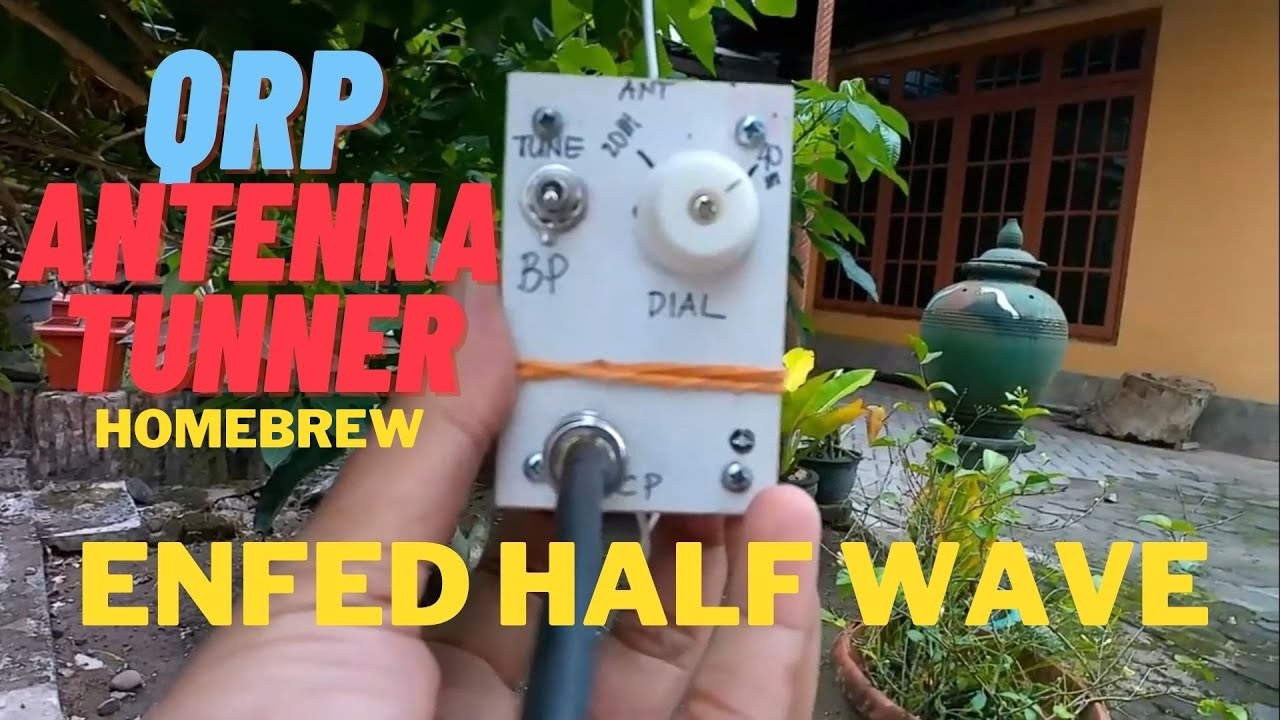 Test QRP Antenna Tuner HF Homebrew - Antenna Coupler - MTR5B - YouTube