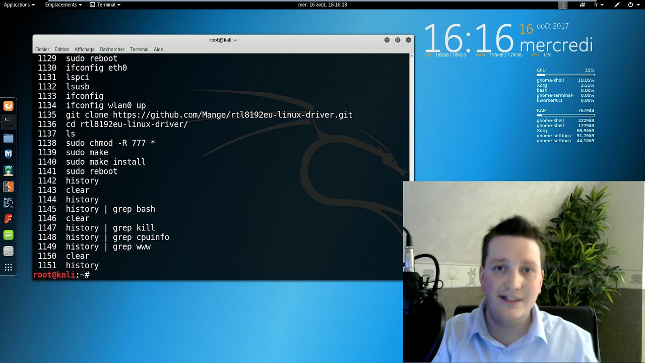 Tuto [Fr] Les commandes de base Linux - par Processus.mp4 - YouTube