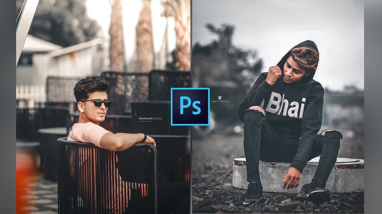 How to edit photoshop Dark Effect | Photoshop cc tutorial 2020 - by ...