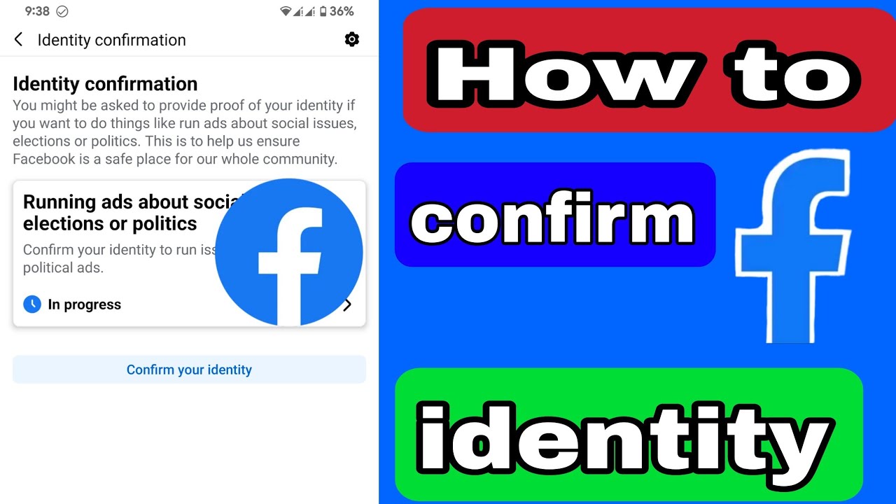 How to confirm | verify your identity on Facebook 2025 | facebook ...