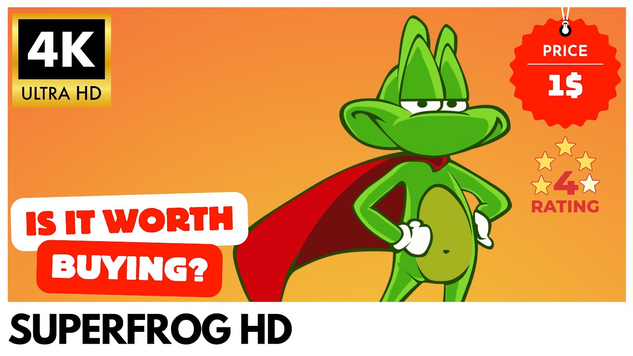 SUPER FROG HD - GAMEPLAY - PC - IS IT WORTH BUY? - YouTube